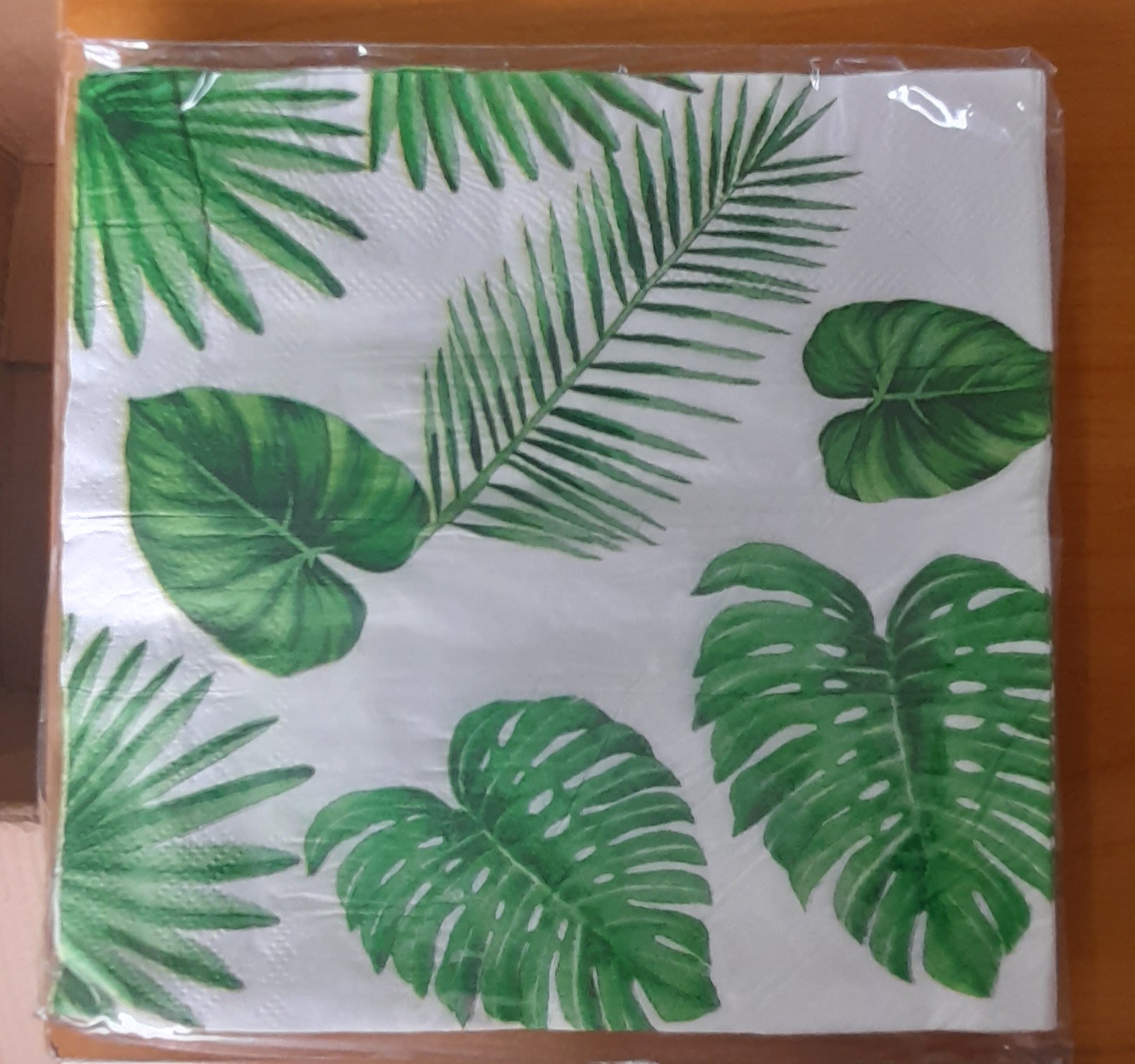 Printed Serviettes 20pk - Leaves - Fun With Soap Handy information